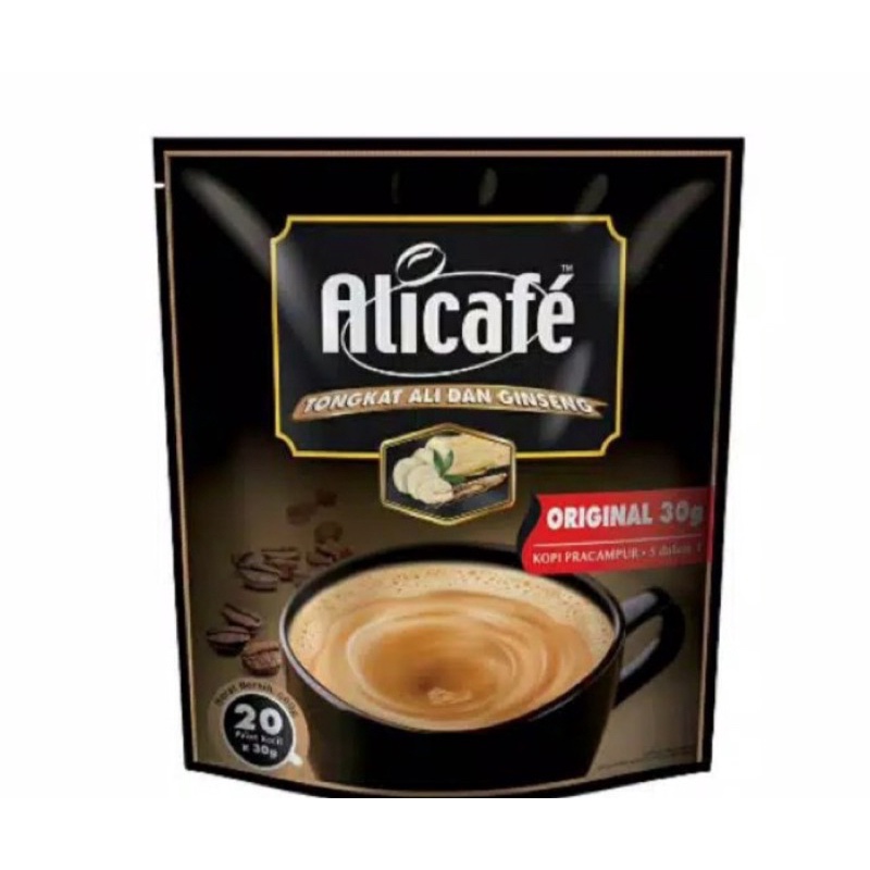 Jual Alicafe Alicafe Coffee Ginseng Kopi Instan | Shopee Indonesia