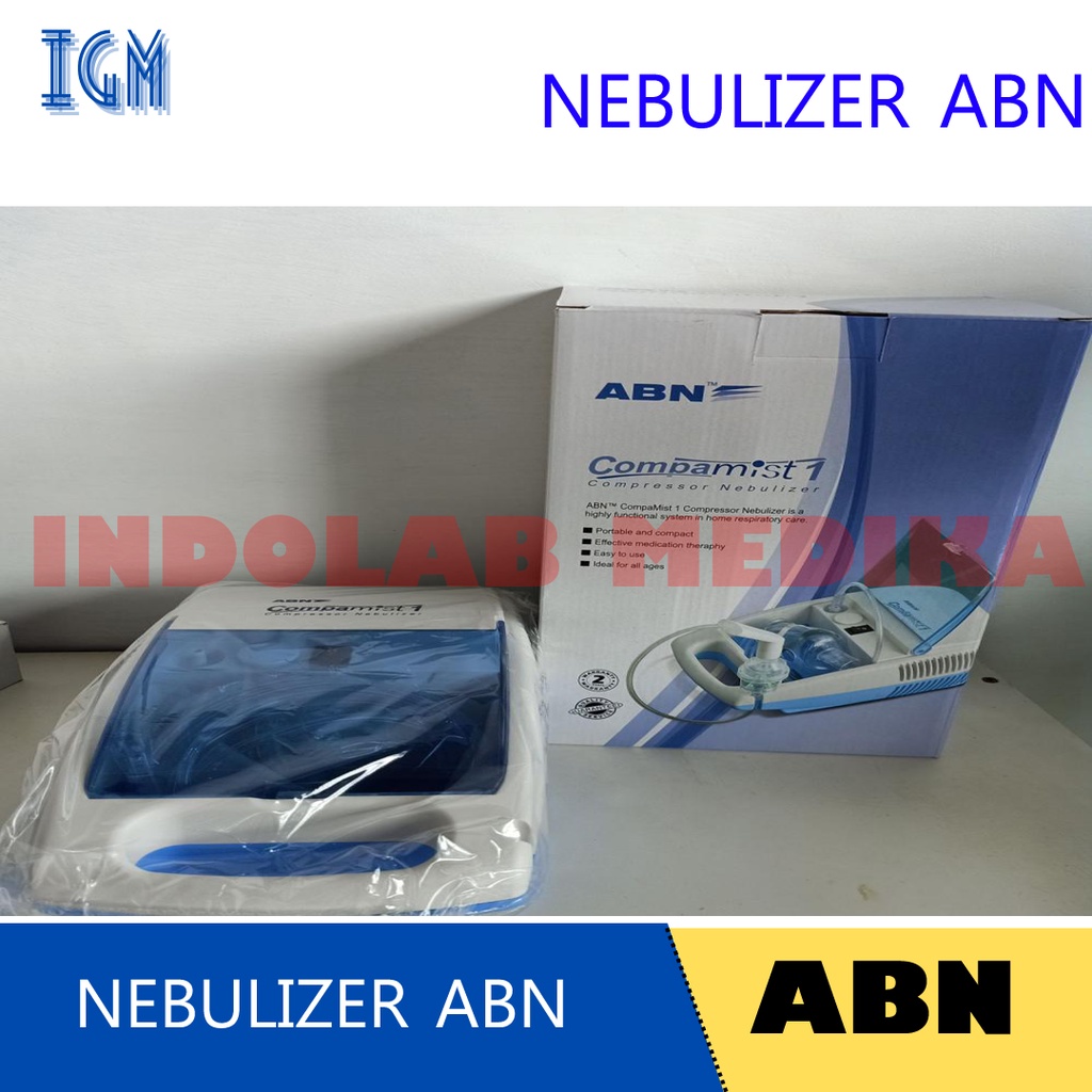 Jual NEBULIZER ABN MESIN UAP ALAT BANTU NAFAS | Shopee Indonesia