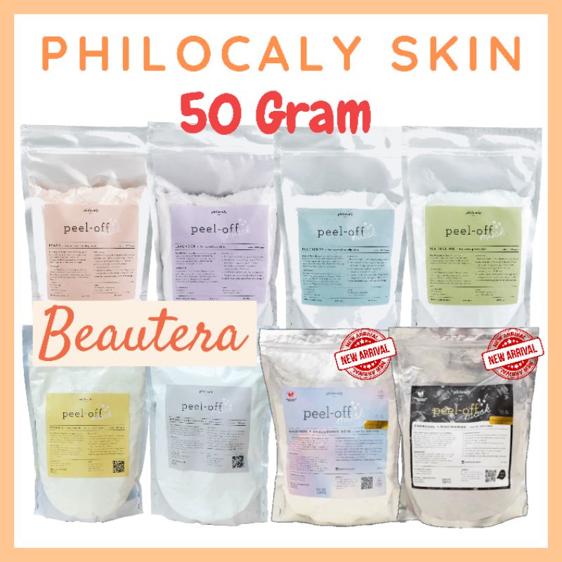 Jual 50 Gram Philocaly Skin Peel Off Mask Powder | Masker Rubber Jelly ...