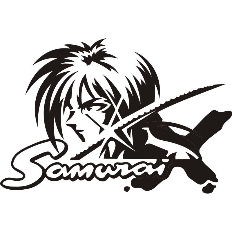 Jual Stiker Samurai / Stiker Visor Pcx / Stiker Visor Nmax / Stiker ...