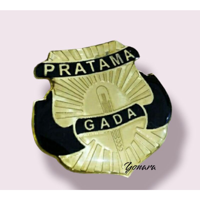 Jual Atribut PIN Gada Pratama Satpam Peniti Magnet Lapis Resin | Shopee ...