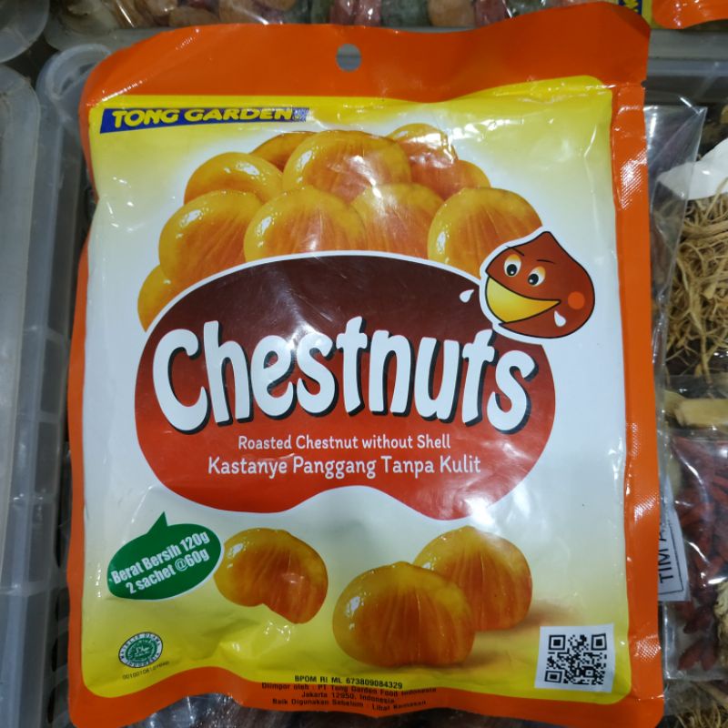 Jual Roasted Chestnut Without Shell 120 Organic Peel Roasted Chestnut ...