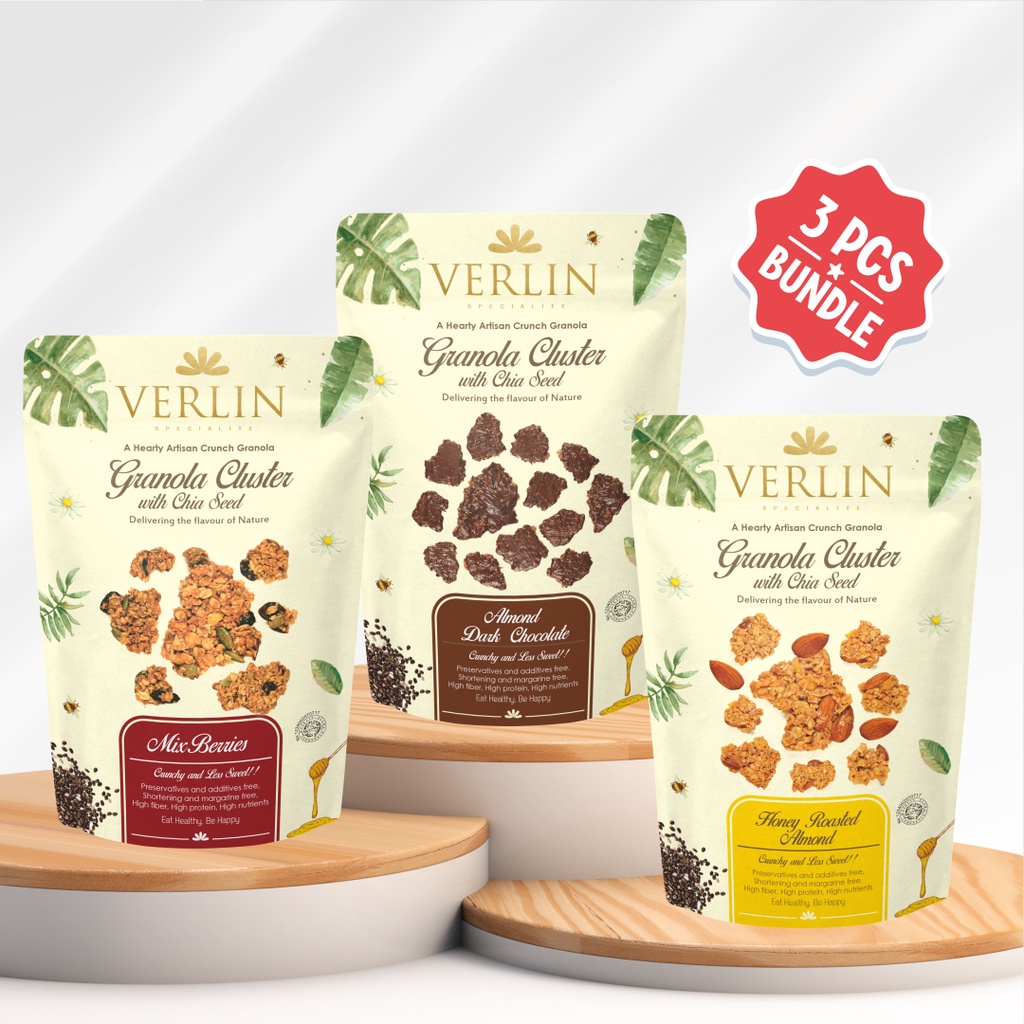 Jual Paket Verlin Granola Cluster | Shopee Indonesia