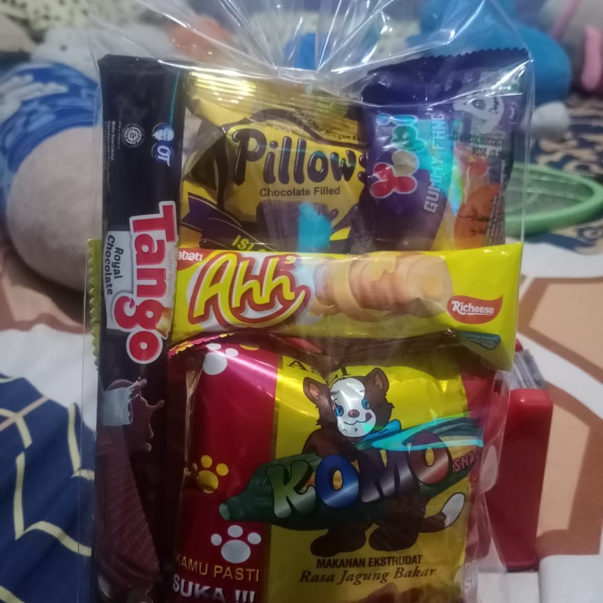 Jual Paket Snack Ulang Tahun Anak Paket 4000 an / bingkisan Snack murah ...