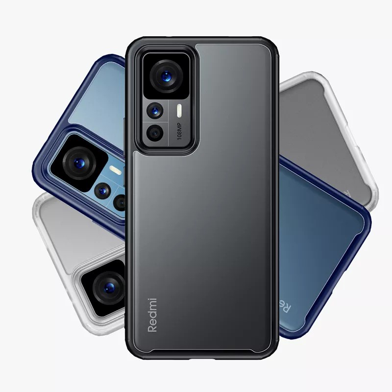 Jual Case Xiaomi Mi 12T | 12T Pro 5G Fuze Frosted Hybrid Anti Crack ...