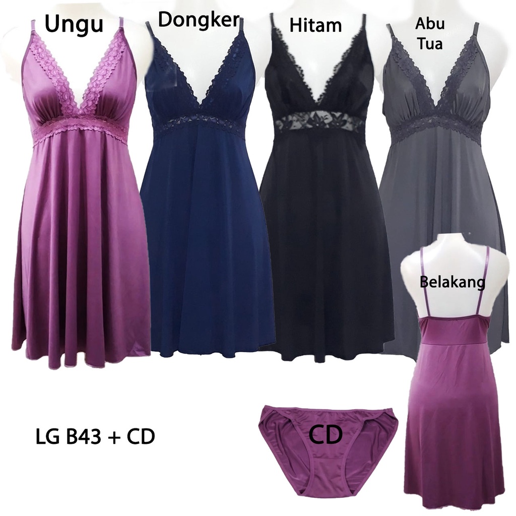 Jual LG B43 + CD Baju tidur lingery wanita | Shopee Indonesia
