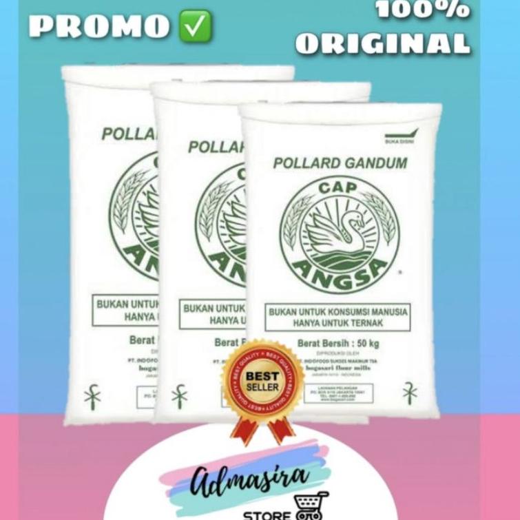 Jual ⇑ POLAR POLLARD GANDUM CAP ANGSA repack 1kg | Shopee Indonesia