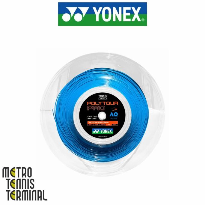 Jual Yonex Poly Tour Pro 200m Reel Blue ( Senar Raket Tenis ) | Shopee Indonesia