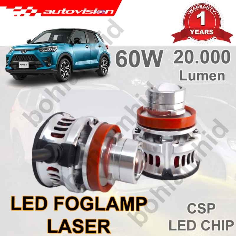 Jual Lampu LED Laser RAIZE / ROCKY Foglamp Autovision Laser Fog Light ...