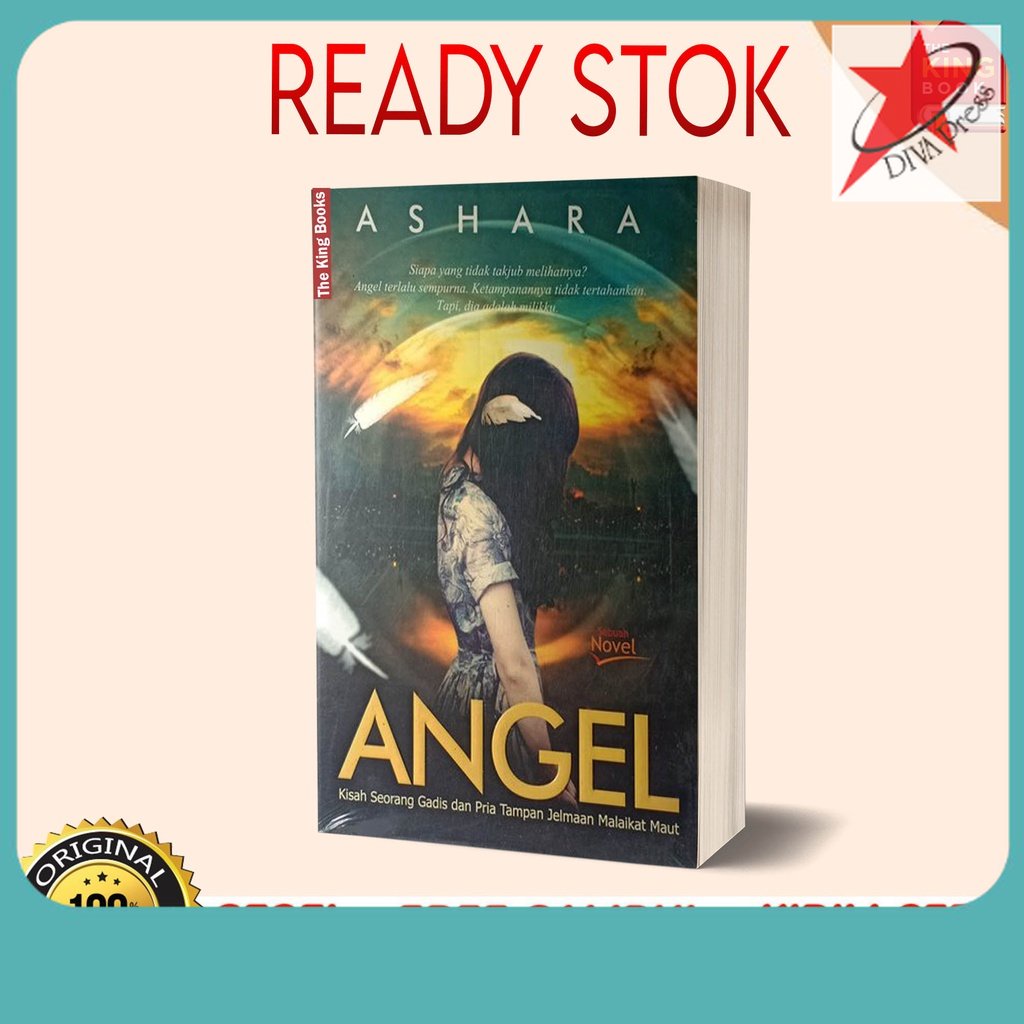 Jual Buku Novel Angel Kisah Seorang Gadis Dan Pria Tampan Jelmaan Malaikat Maut By Ashara ...