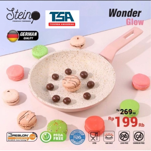Jual TSA WONDERPAN GLOW STEINCOOKWARE WONDER PAN STEIN COOK WARE FRYPAN ...