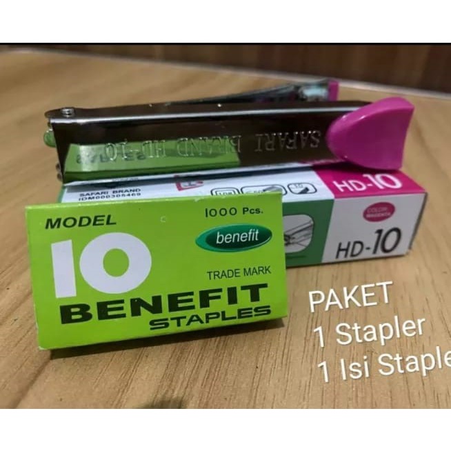 Jual STAPLER HD-10 || Staples safari || Stapler murah | Shopee Indonesia