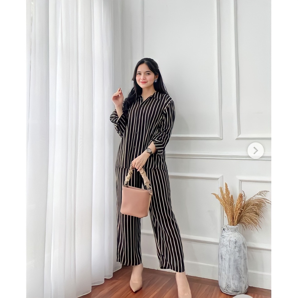 Jual BAJU ONE SET DAILY OOTD PAJAMAS PIYAMA PAKAIAN TIDUR CELANA ...