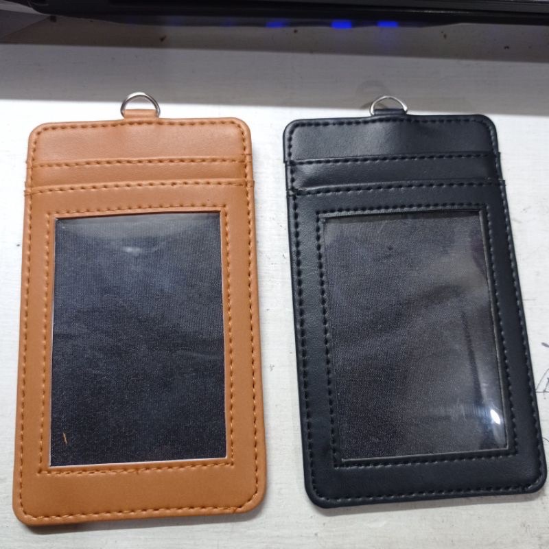 Jual Tempat Id card 4sisi kulit premium | Shopee Indonesia