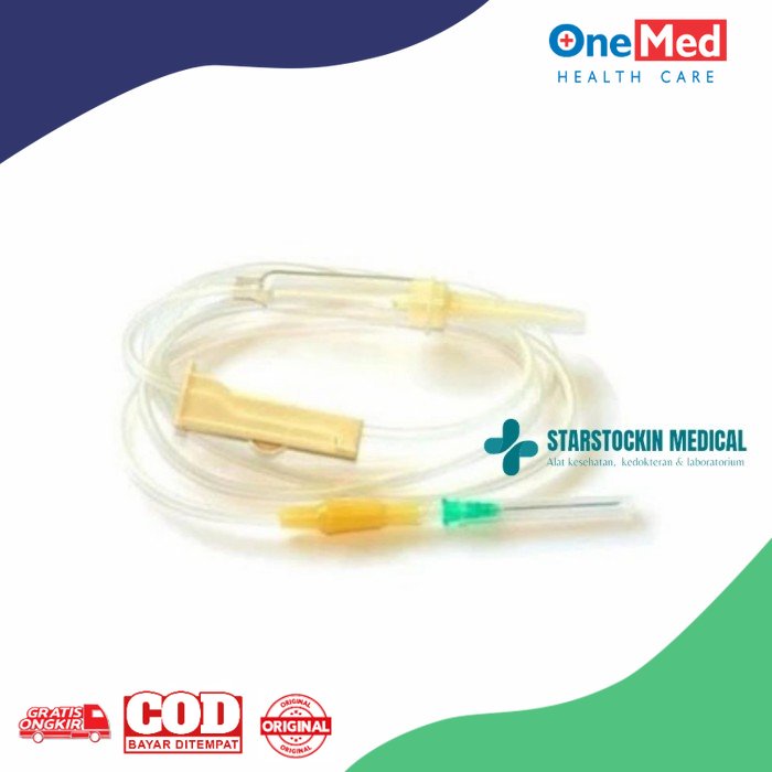 Jual Selang Infus Anak Onemed Disposable Infusion Set Pcs | Shopee ...