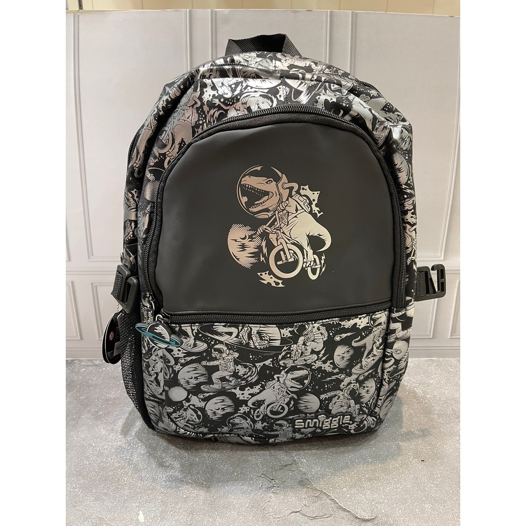 Jual SMIGGLE BACKPACK BETTER TOGETHER BLACK DINO - TAS RANSEL SMIGGLE ...