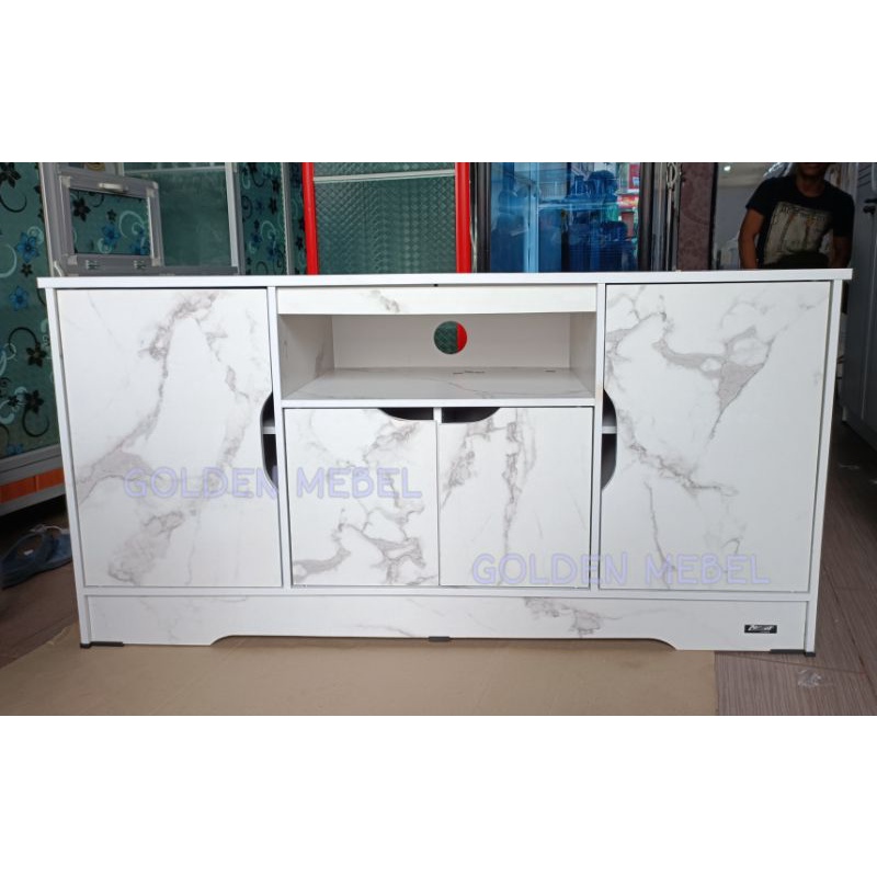 Jual Buffet Tv Minimalis Aries ( Tersedia 4 warna) | Shopee Indonesia