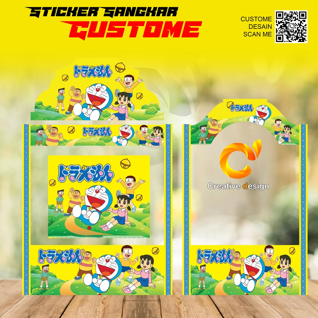 Jual STICKER SANGKAR KOTAK KIPAS | Shopee Indonesia