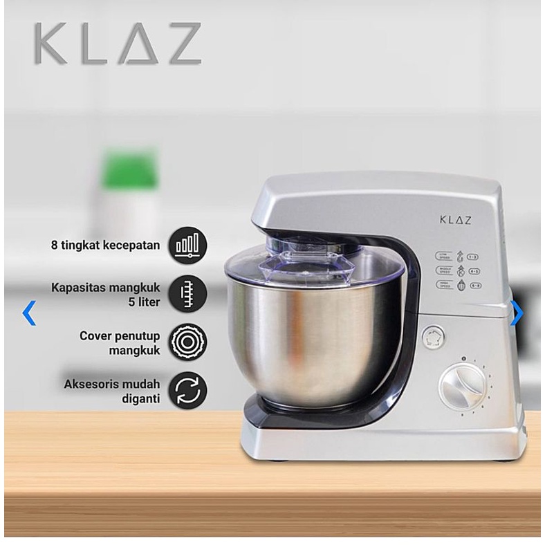 Jual Klaz 5 Ltr Stand Mixer 800 Watt | Shopee Indonesia