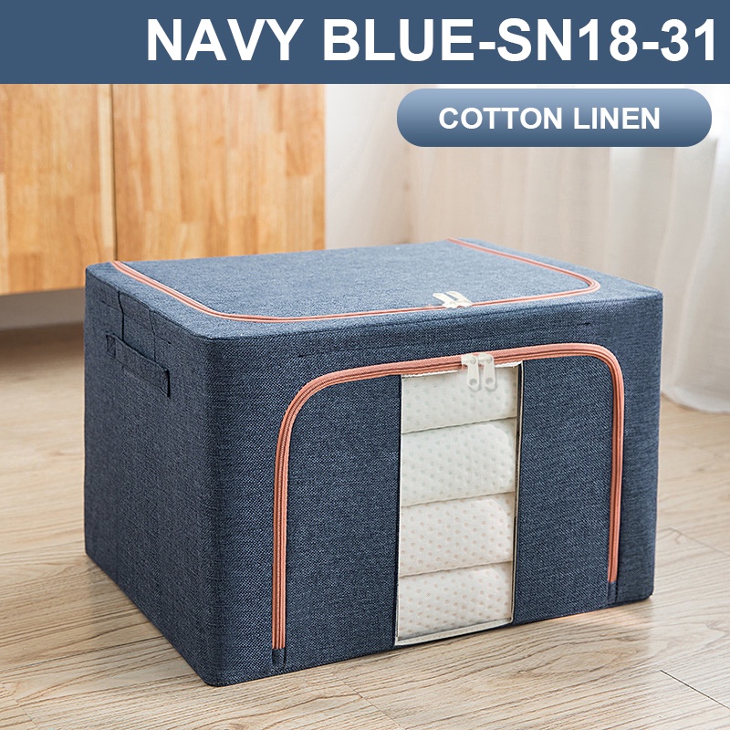 Jual Lipat kotak penyimpanan pakaian serbaguna mainan box tahan lembab ...