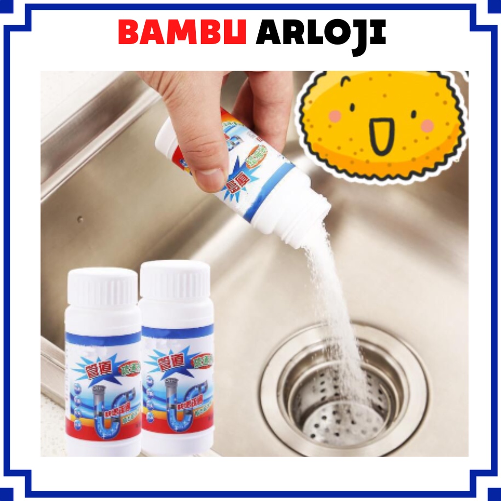 Jual BAJ Serbuk Bubuk Anti Sumbat Pipa Pembersih Saluran Air Toilet ...