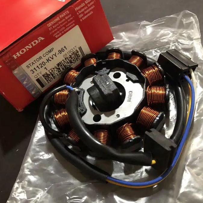Jual Spull Spul Assy Stator Stater Starter Motor Karbu Honda Beat Scoopy | Shopee Indonesia