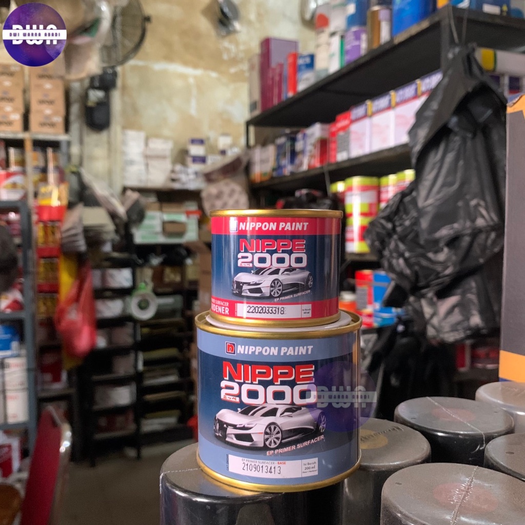 Jual Epoxy Nippe 2000 Epoxy Primer Surfacer + Hardener 1/4Kg | Shopee ...