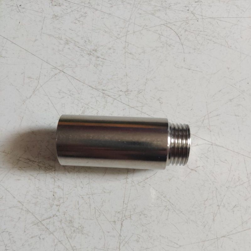 Jual sambungan nepel stainless / sok sambungan drat luar dalam panjang ...