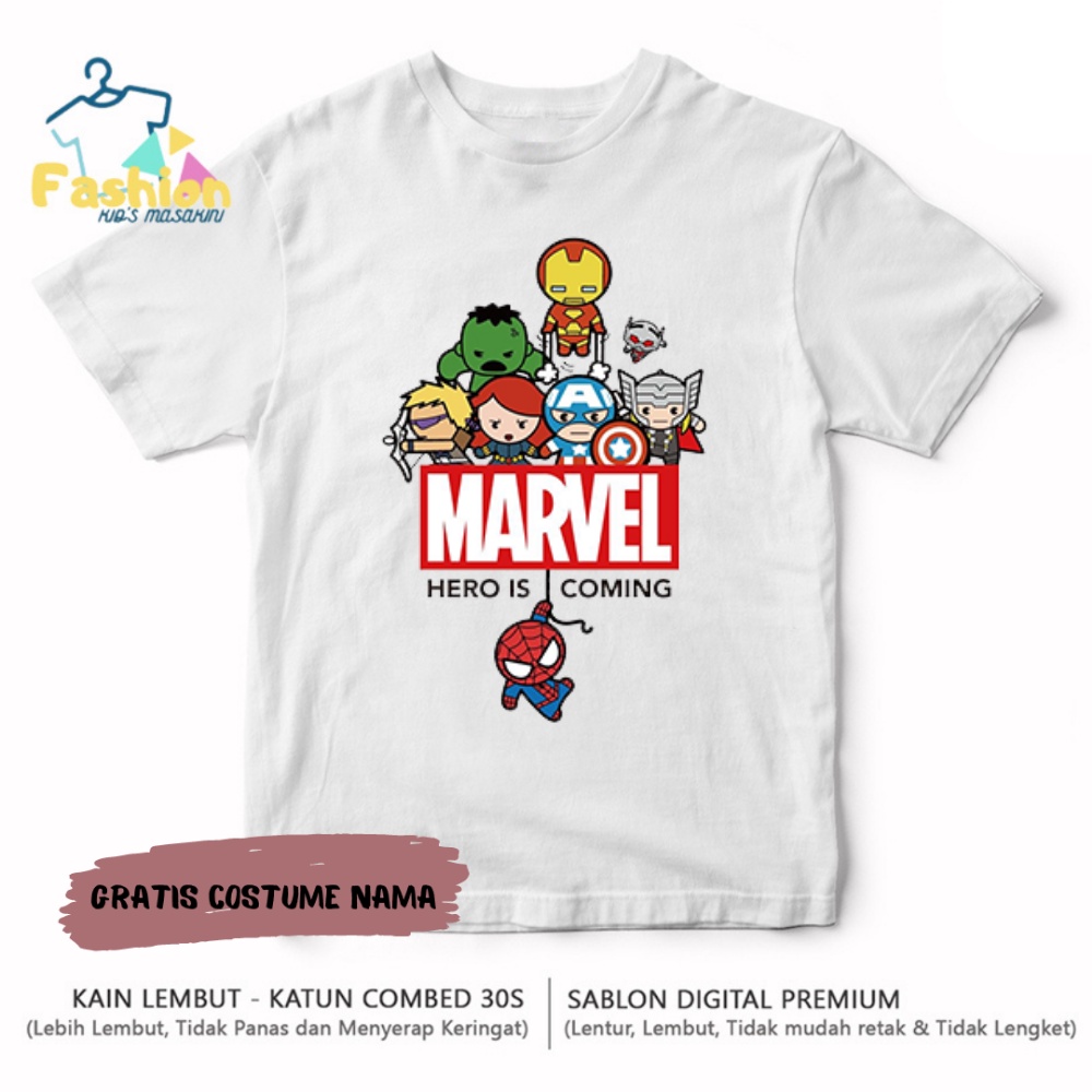 Jual BAJU KAOS ANAK MARVEL CHIBY/KAOS ANAK SUPER HERO/KAOS ANAK KEREN ... Jual BAJU KAOS ANAK MARVEL CHIBY/KAOS ANAK SUPER HERO/KAOS ANAK KEREN ...