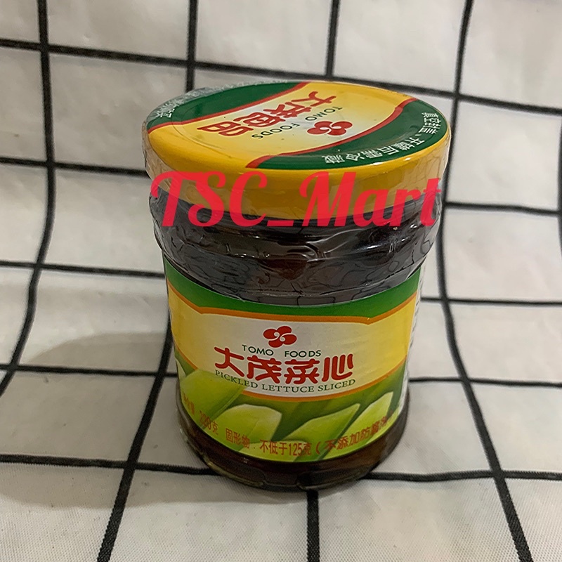 Jual TOMO FOOD Pickled Lettuce Sliced 220gr / TOMO / FOOD / ACAR ...
