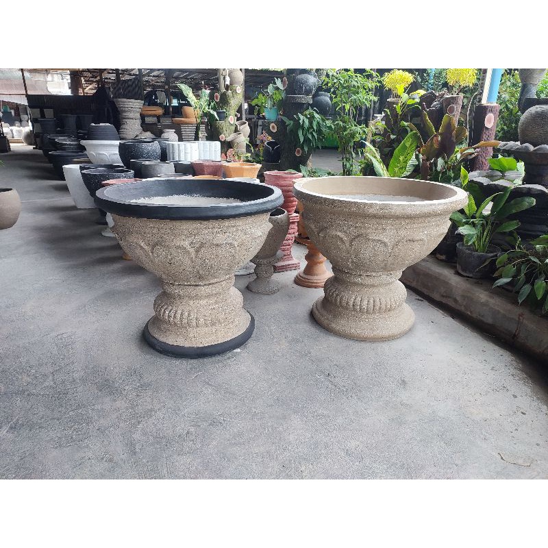 Jual Pot Super Jumbo Mewah | Pot Teratai Jumbo | Pot Bunga Batu Jumbo ...