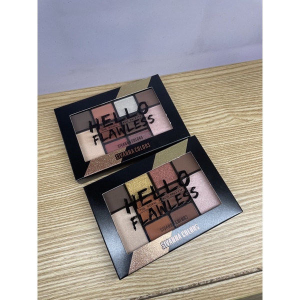 Jual Sivanna colors hello flawless eyeshadow original thailand | Shopee ...
