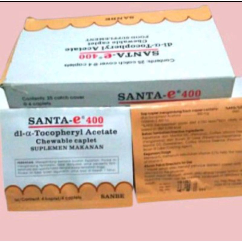 Jual santa-e 400 per strip | Shopee Indonesia