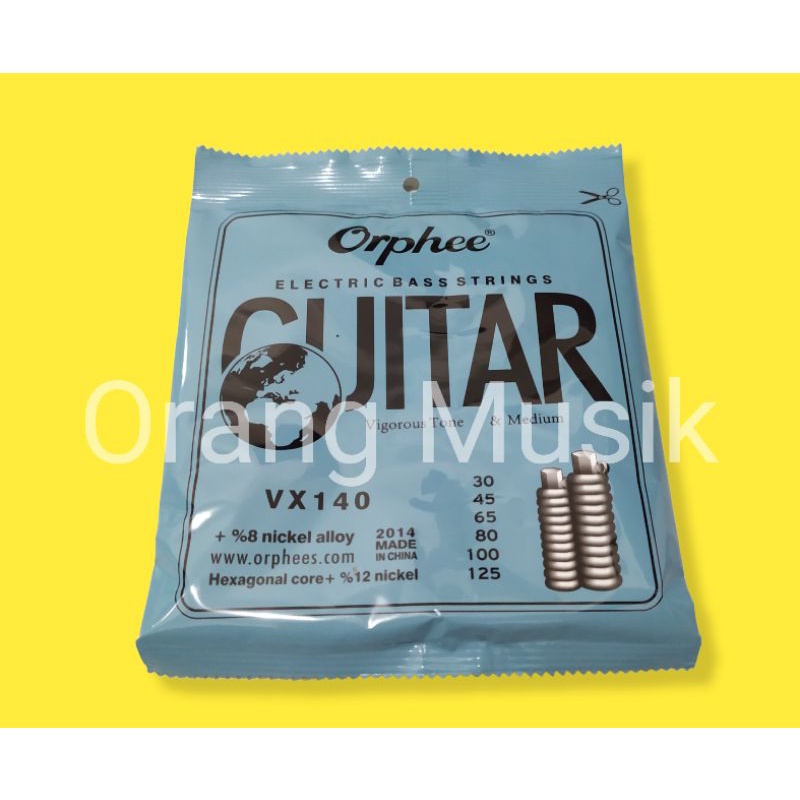 Jual Senar Bass Orphee 6 String Original - Senar Bass Orphee VX 140 ...