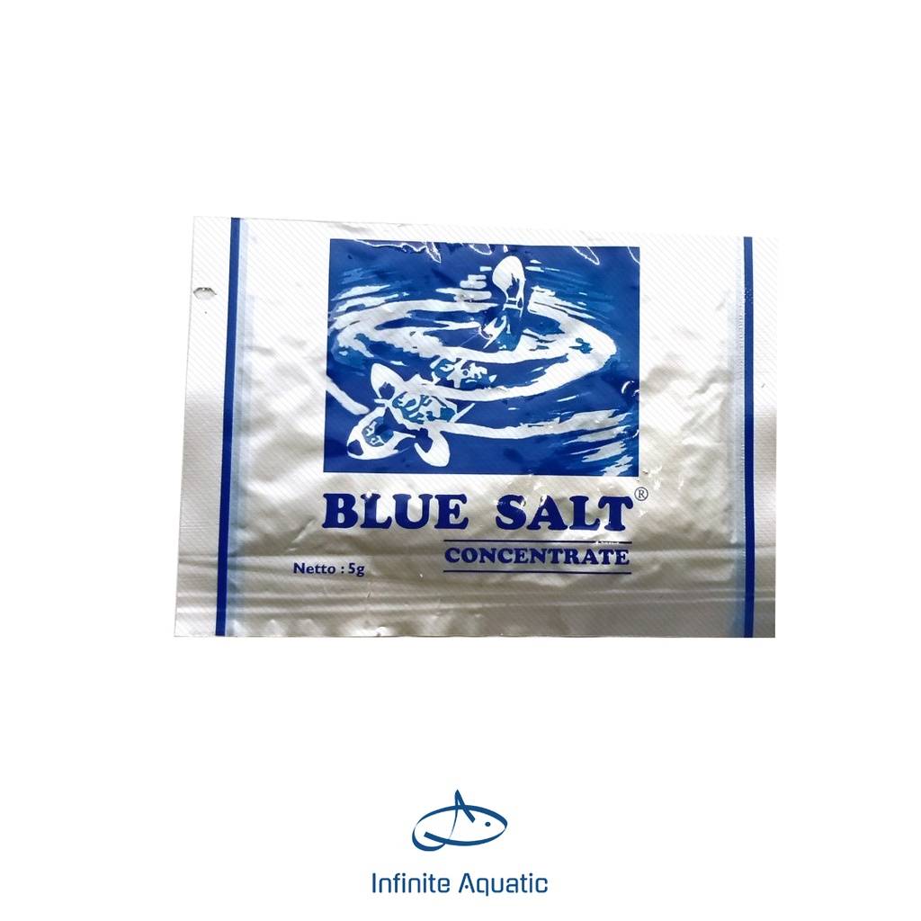 Jual Blue Salt Concentrate Garam Biru Ikan 1 Sachet 5 gram | Shopee ...