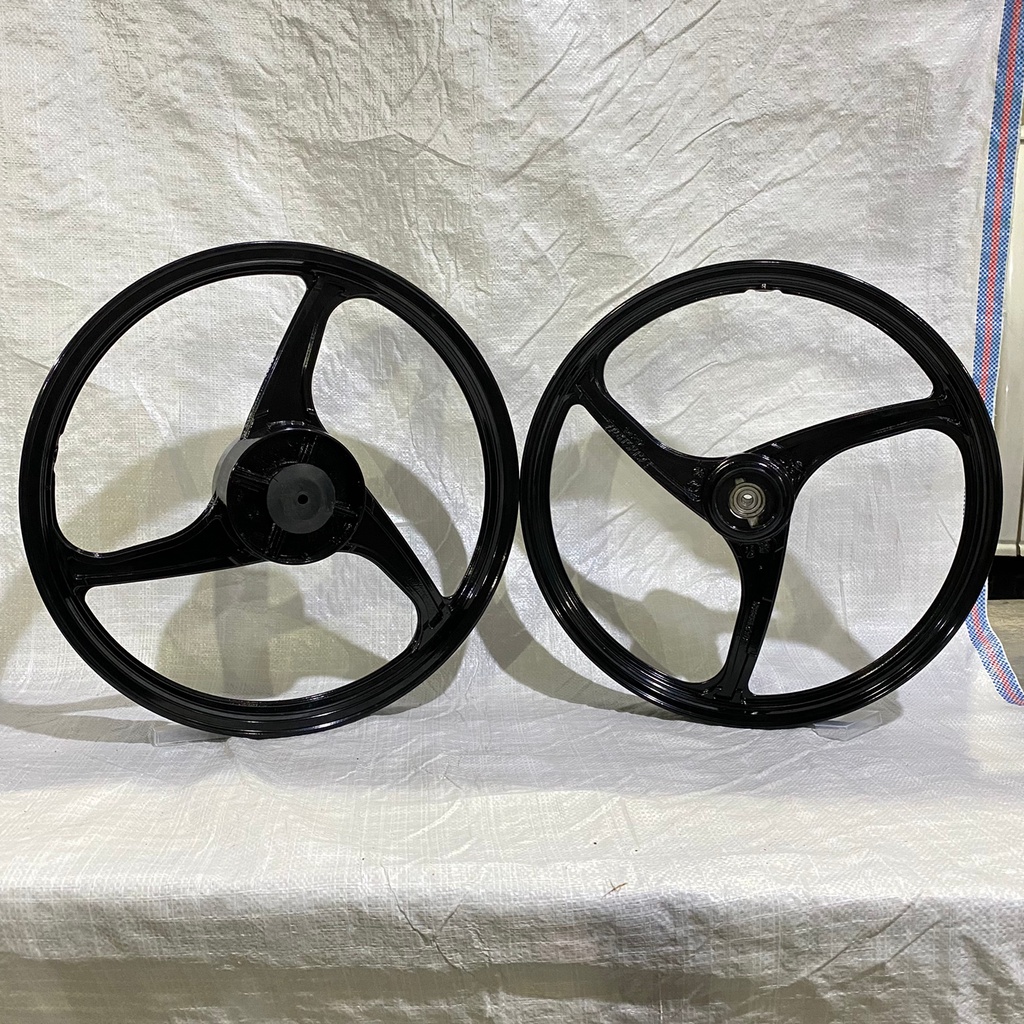 Jual VELG VELEK PELEK RACING SHOGUN 110 PALANG 3 MIRING TAKACHI HITAM ...