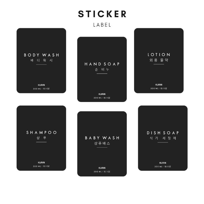 Jual Sticker Label 300 ml | Shopee Indonesia
