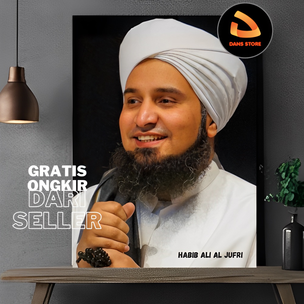 Jual Habib Ali Al Jufri Poster Habib Poster Kyai Poster Ulama Hiasan ...