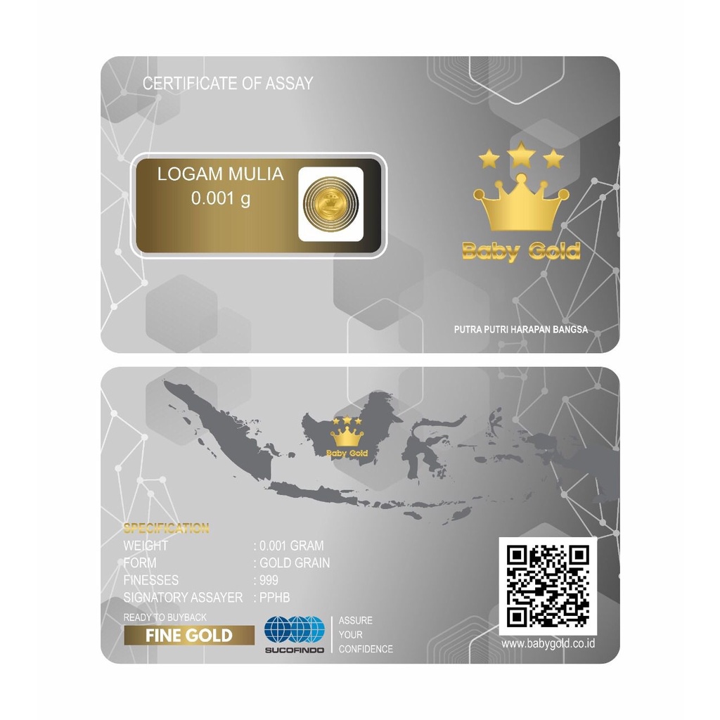 Jual [HADIAH GRATIS] TIDAK UNTUK DIJUAL HANYA UNTUK HADIAH - Baby Gold ...