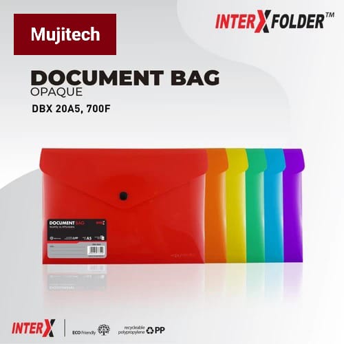 Jual MAP KANCING A5 INTERX OPAQUE/DOCUMENT BAG BUTTON A5 OPAQUE ...