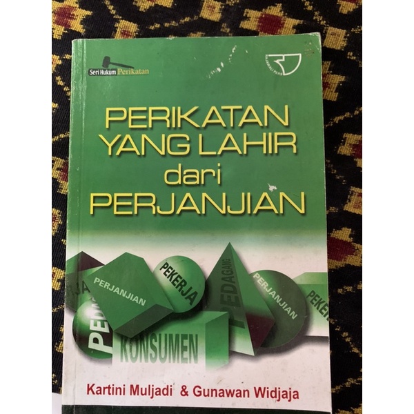 Jual PERIKATAN YANG LAHIR DARI PERJANJIAN OLEH KARTINI MULJADI ...