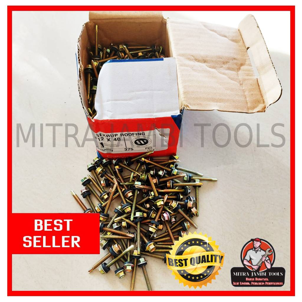 Jual BAUT SENG ATAP ROOFING 12 X 40 WINSON KARET HITAM TEBAL / KOTAK ...