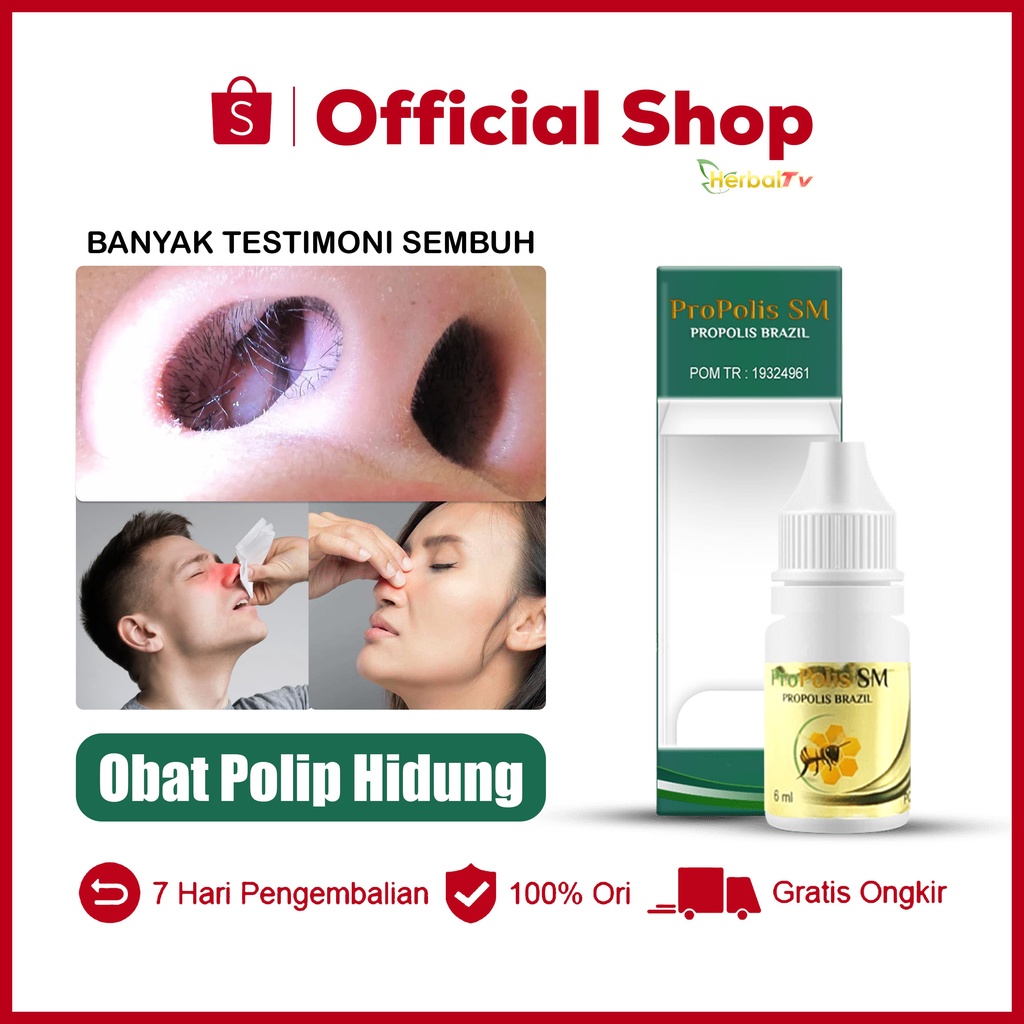 Jual Obat Polip Hidung Herbal Penghilang Benjolan Sinusitis Pilek ...