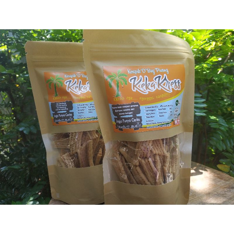 Jual Keripik Debog pisang 100gr rasa balado | Shopee Indonesia