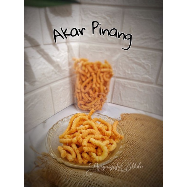 Jual AKAR PINANG GURIH RENYAH| cemilan enak |cemilan gurih |jajanan ...