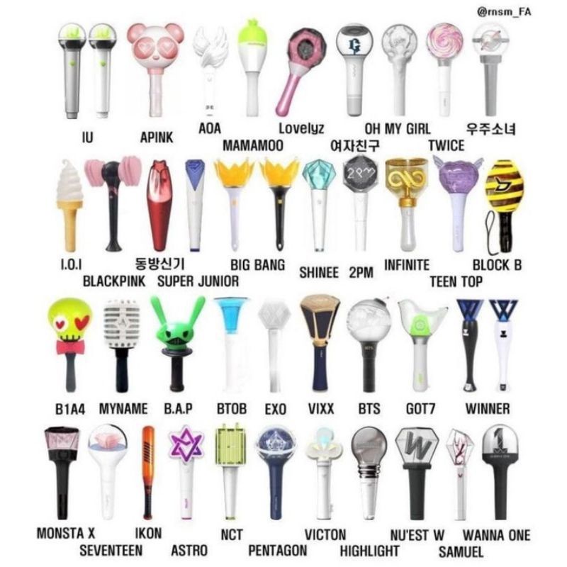 Jual (PRE ORDER) LIGHTSTICK BTS,TXT,SVT, ENHYPEN,&TEAM, TREASURE,BLACK ...