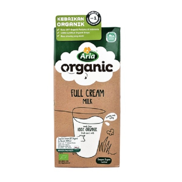 Jual Arla Organic Full Cream Milk 1Lt | Shopee Indonesia