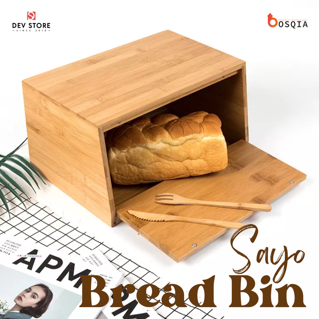 Jual Cooking Color Sayo Tempat Roti Kayu / Tempat Roti Estetik / Tempat ...