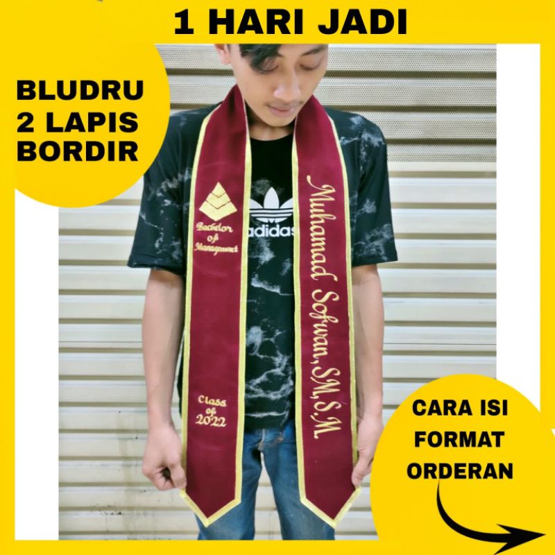 Jual Selempang Wisuda Leher Slempang Wisuda Leher Selempang Wisuda ...