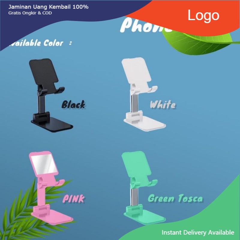 Jual STAND HOLDER HP - HOLDER STAND HP - FOLDING DESKTOP PHONE STAND ...
